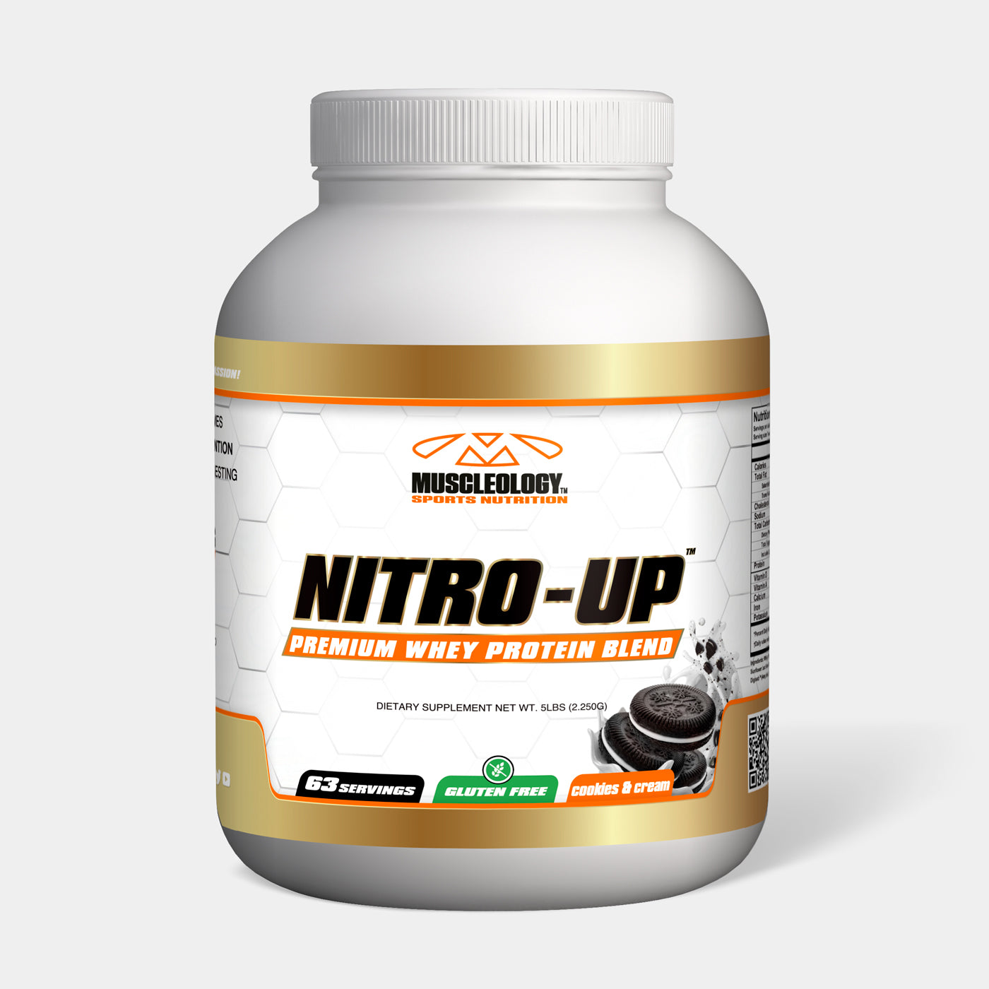 Nitro-Up™ - Premium Whey Protein Blend - Muscleology Sports Nutrition